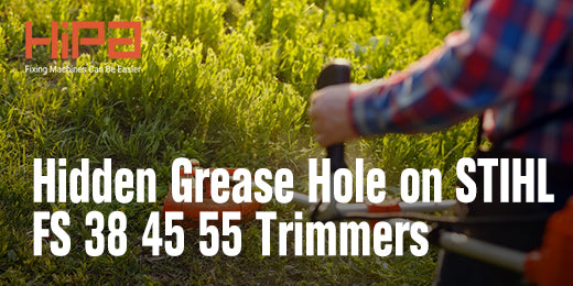 Hidden Grease Hole On STIHL FS55 FS55R FS38 FS40 FS45 Gas String Trimm ...