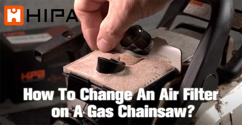 How to change an air filter on a Husqvarna or Stihl chainsaw – Hipa Store