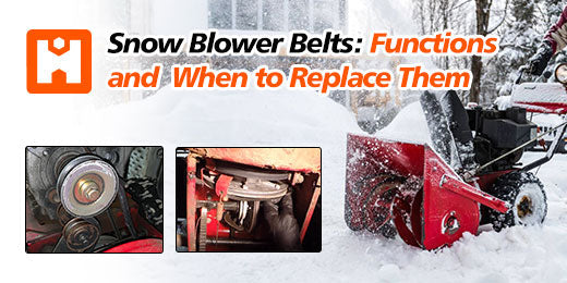 Understanding Snow Blower Belts: Functions and When to Replace Them ...