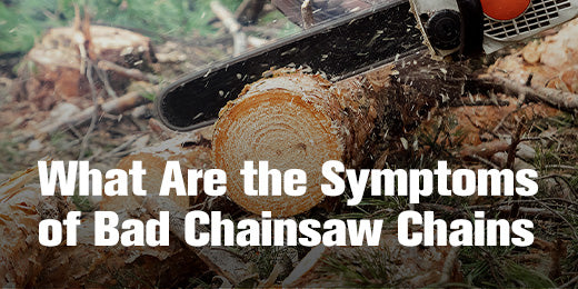 What Are the Symptoms of Bad Chainsaw Chains – Hipa Store