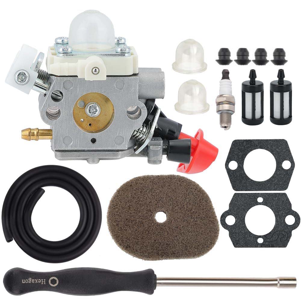 Hipa Carburetor Kit for Stihl FS 56 RC FS56 FS56RC FS56C HT56C KM56 FS