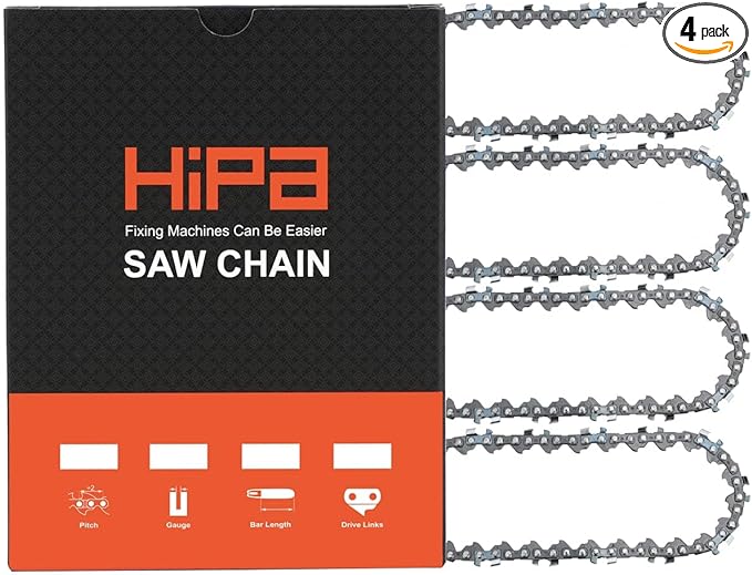 Hipa 4 Inch Chain 1/4 Mini-pitch .043 Gauge 28 DL for Stihl GTA 26 Rep ...